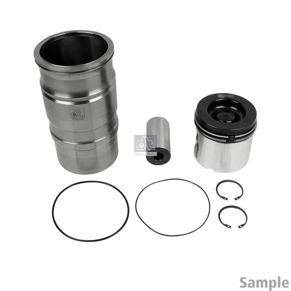 PISTON WITH LINER (1791972) - LPM TRUCK PARTS